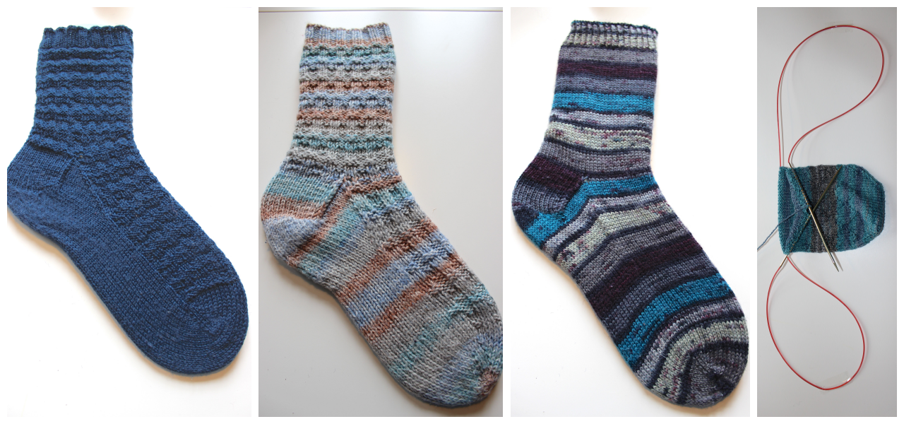 Socken von der Spitze aus stricken – Eigene Hand
